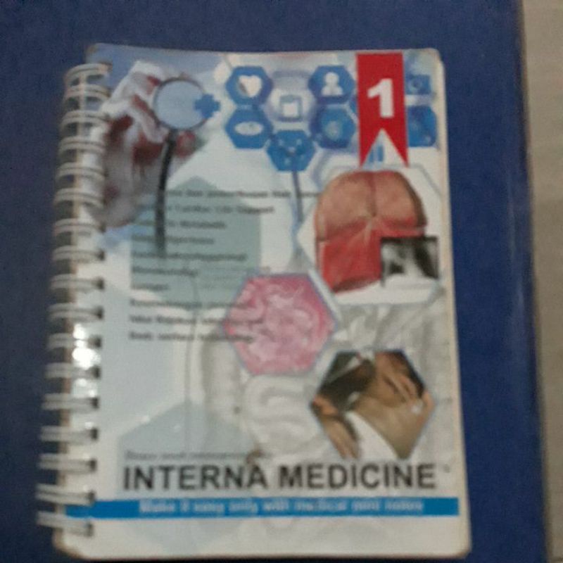 Jual buku INTERNA MEDICINE buku 1 make it easy only medical mini notes ...