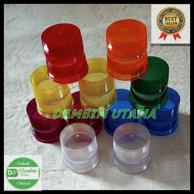Jual XK94R Tutup Cover Mika Lensa Lampu Rotary Rotari Strobe Lamp Blits ...