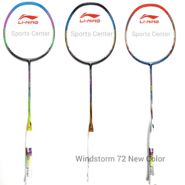 Jual Raket Badminton Lining Windstorm 72 / WS 72 (6u) | Shopee Indonesia