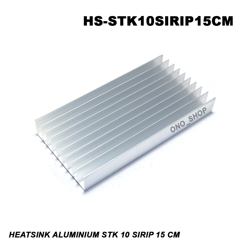 Jual Heatsink Aluminium STK - 10 Sirip - 15 cm | Shopee Indonesia