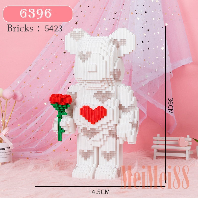 Jual Nano Block Violent Bear Series | Bricks education Nano Block ...