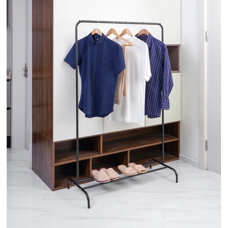 Jual Garmen Rak Baju Gawangan baju Gantungan Baju Pakaian (Tanpa roda ...