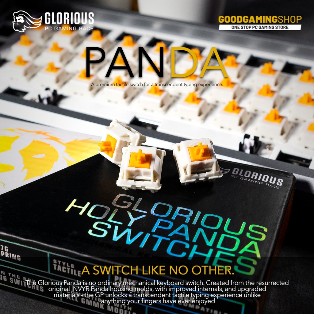 Jual Glorious Panda - Gaming Keyboard Switches | Shopee Indonesia