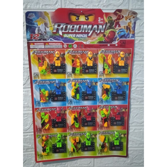 Jual MAINAN ANAK LEGO ROBOMAN SUPER NINJA(satuan) | Shopee Indonesia