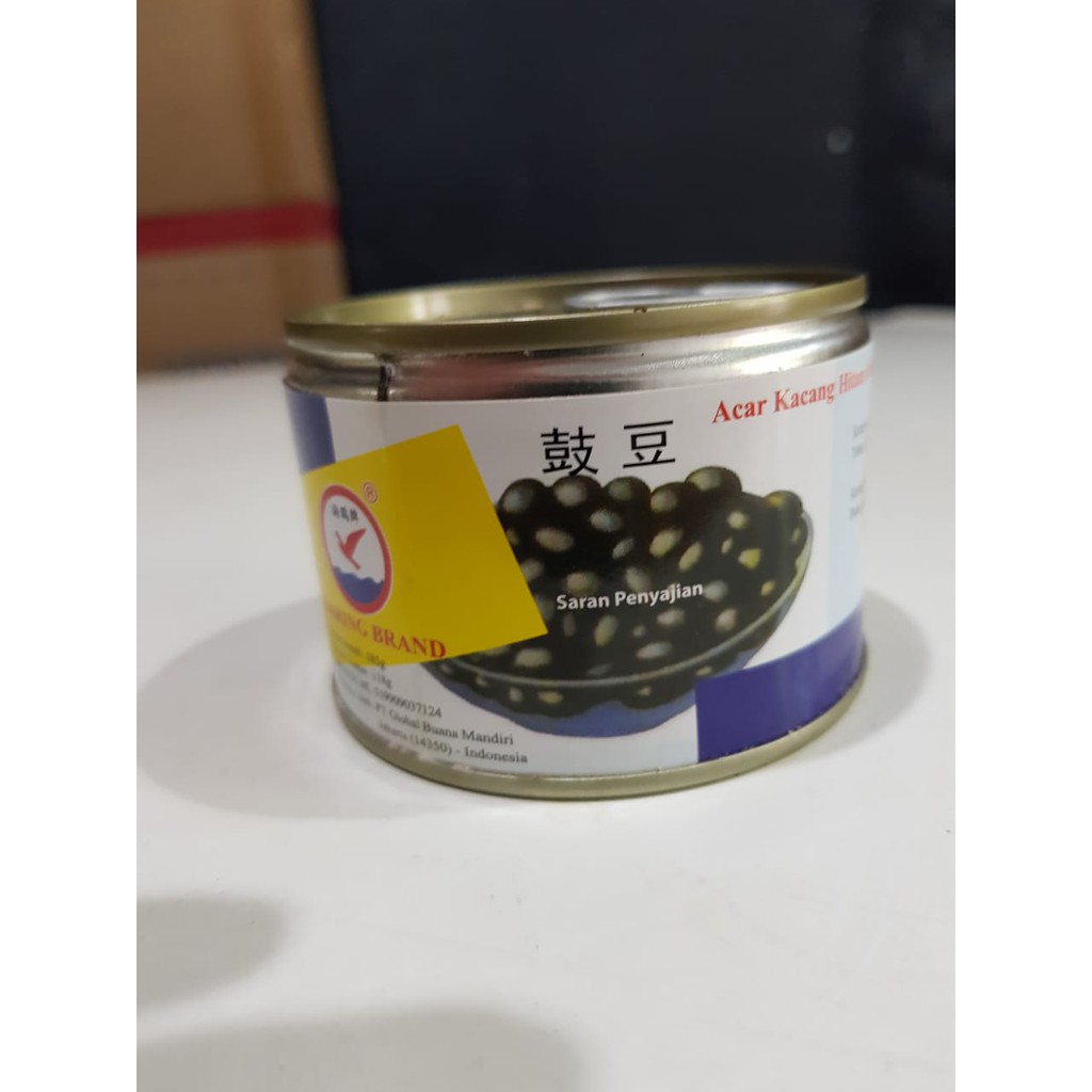 Jual Tausi Kaleng Herring Brand 185 Gram | Shopee Indonesia