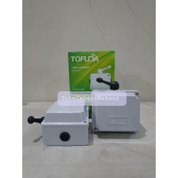 Jual Cam Starter/Ohm Saklar 30A 3P 3 Pole ON OFF Tofuda / Change Over ...