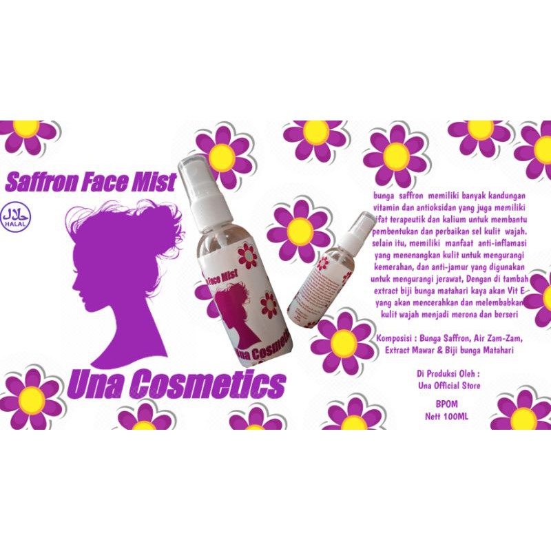 Jual FACE MIST SAFFRON 100 ML ORIGINAL | Shopee Indonesia