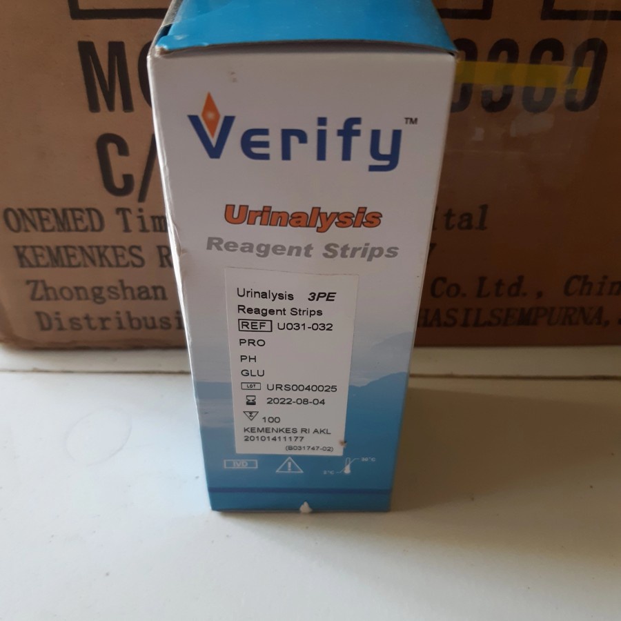 Jual Strip Urine Verify 3 Parameter Stik Urine | Shopee Indonesia