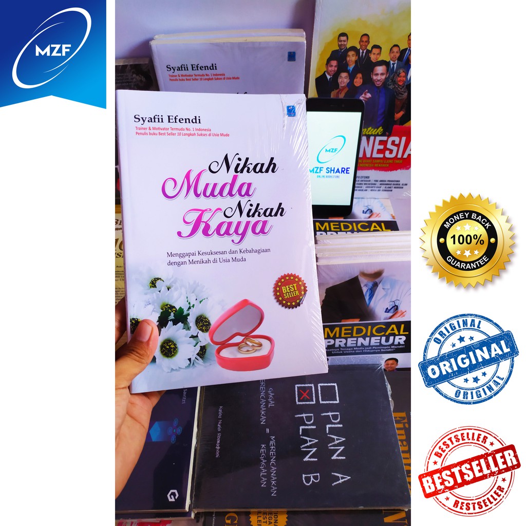 Jual [OFFICIAL] ORIGINAL BUKU NIKAH MUDA NIKAH KAYA - SYAFII EFENDI ...