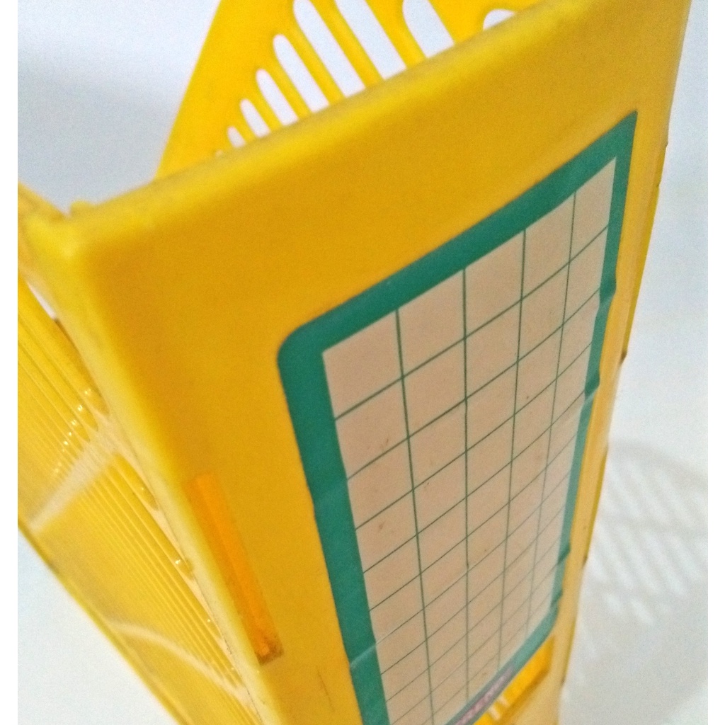 Jual Box File Plastik PVC Tebal Kotak Penyimpanan Dokumen Dark Yellow ...