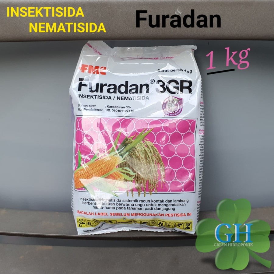 Jual Insektisida/Nematisida Furadan 3GR 1 kg, Puradan Pembasmi Hama ...