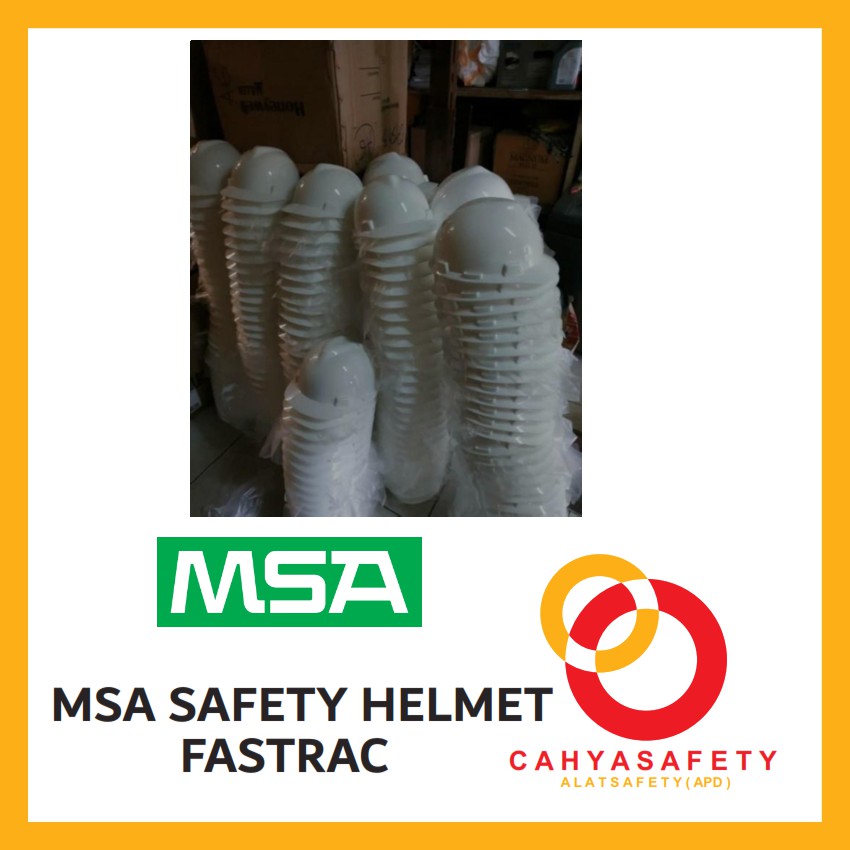 Jual helmet safety msa / helmet fastrac | Shopee Indonesia