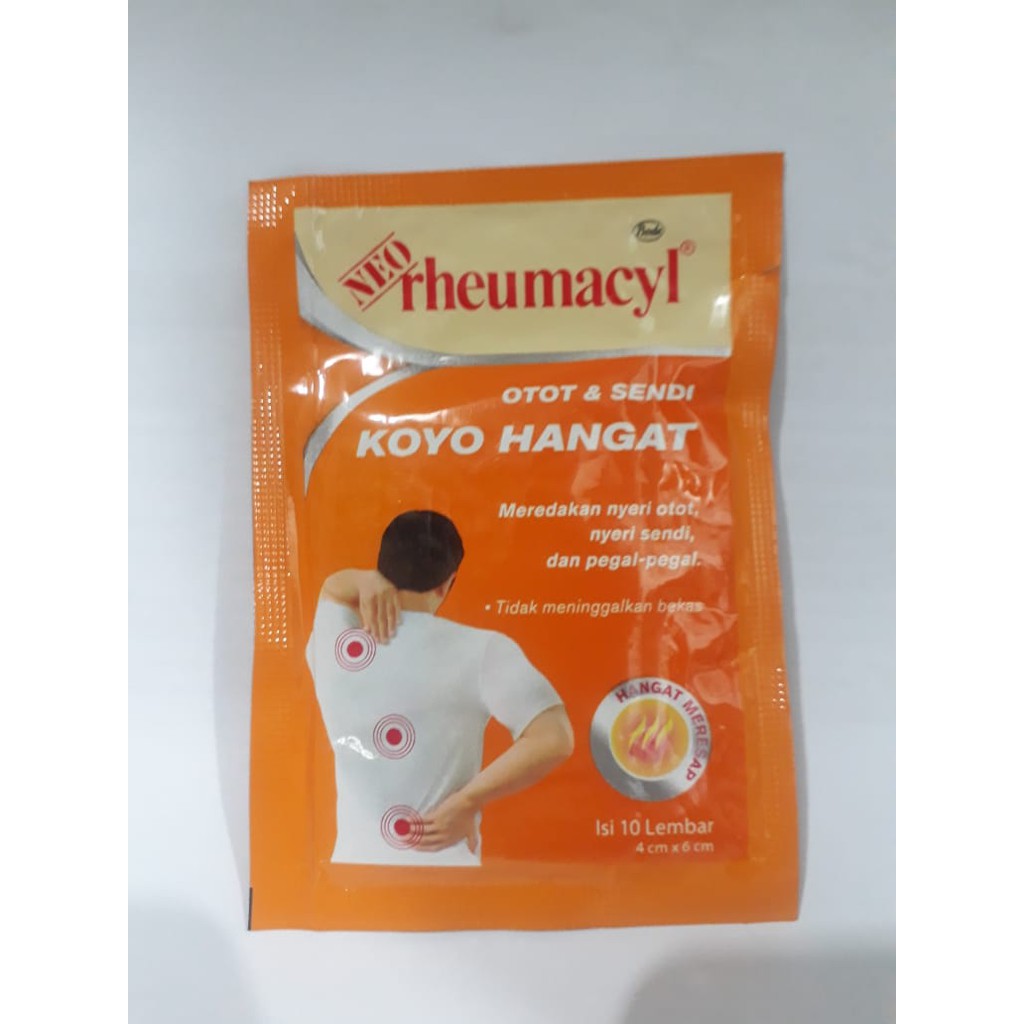 Jual Neo Rheumacyl Koyo Hangat (Per Sachet) | Shopee Indonesia