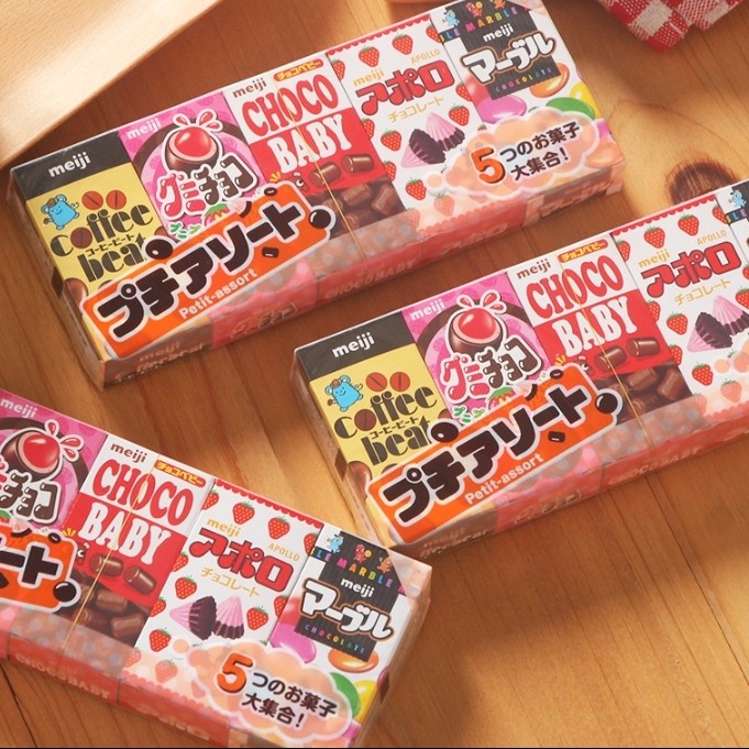 Jual Meiji Choco Mini dengan 5 Rasa *buy 1 get 1* | Shopee Indonesia