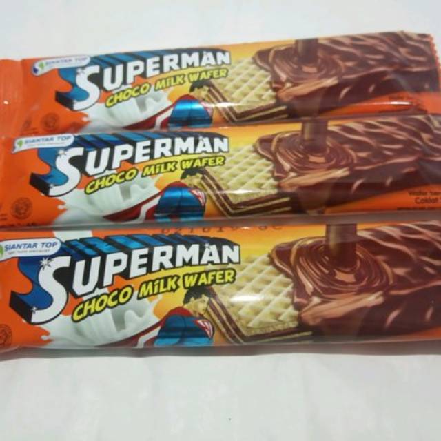 Jual wafer superman | Shopee Indonesia