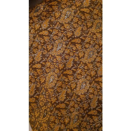 Jual Kain Bahan songket jacquard motif paisley High Quality ( Harga per ...