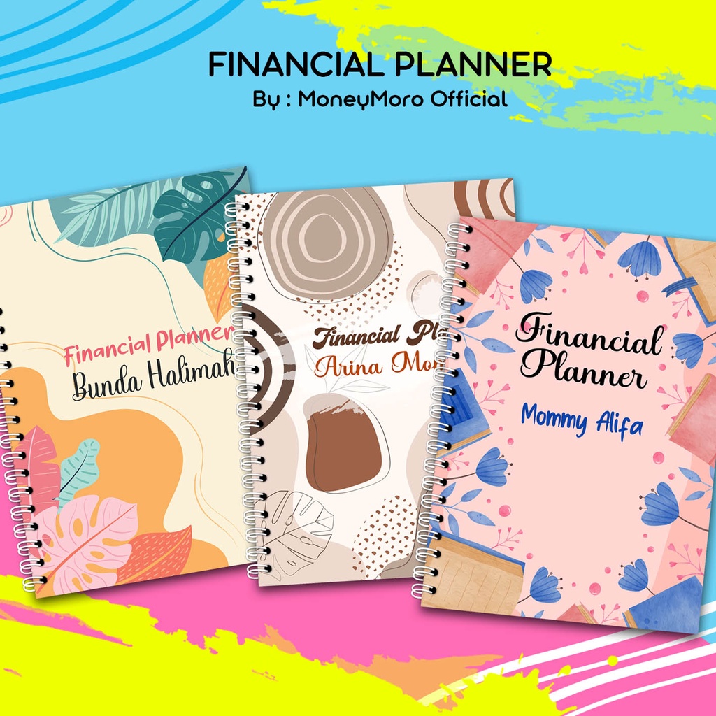 Jual MoneyMoro Financial Planner Custom untuk 2 Tahun / Buku Catatan ...