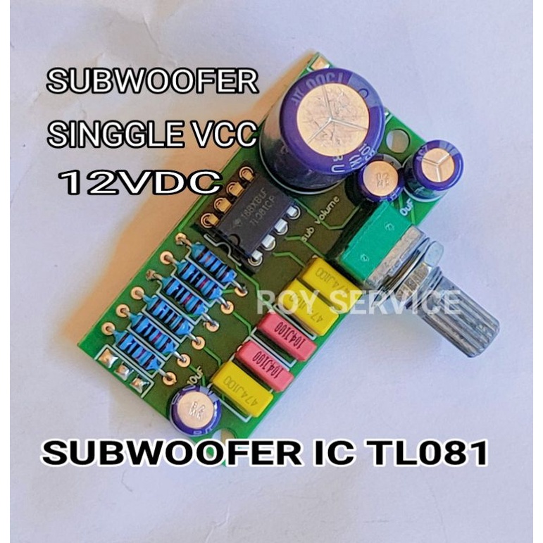 Jual Subwoofer IC tl081 filter subwoofer IC tl081 | Shopee Indonesia