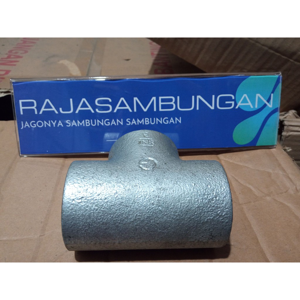 Jual TEE Besi 1 1/4 Inch Sambungan Pipa Paralon Cabang 3 T Ti Welding ...