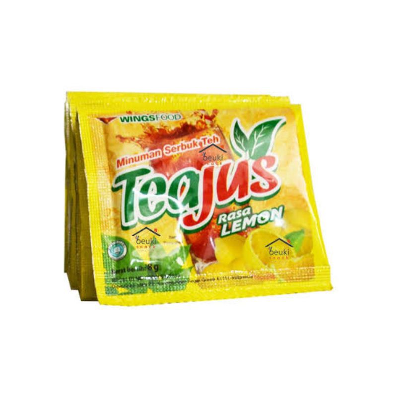 Jual Teajus Aneka Rasa. Gula Batu / Lemon / Apel / Melati / Madu, isi ...