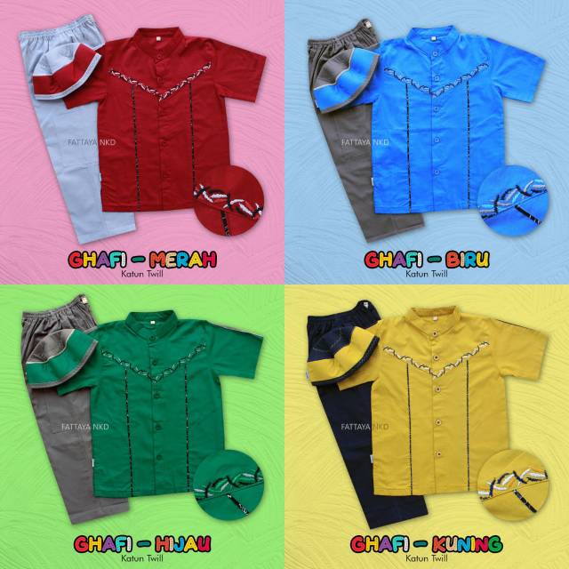 Jual Koko Anak Ghafi By Fattaya | Shopee Indonesia