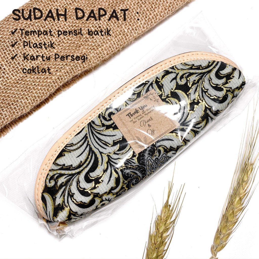 Jual Souvenir Tempat Pensil Batik Oval komplit Khas Jogja 1 kg muat 40 pcs | Shopee Indonesia