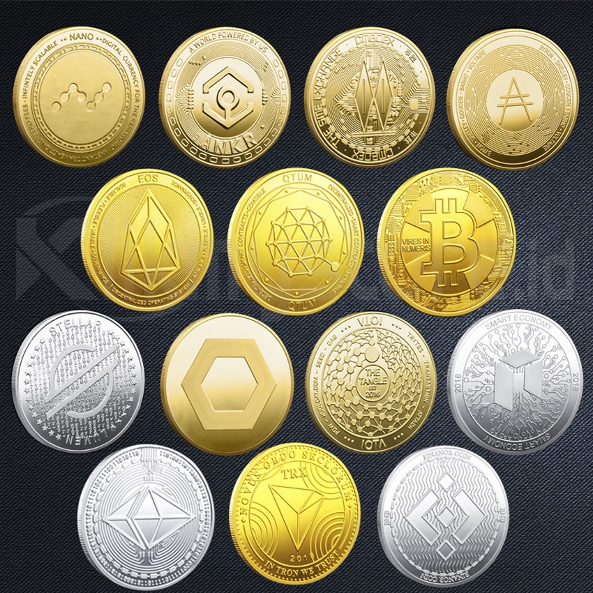 Jual Crypto Coin 3mm Koin Fisik Kripto Cryptocurrency Bitcoin Ethereum ...