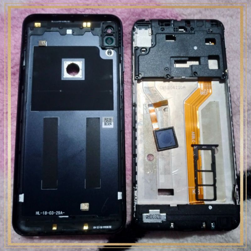 Jual Frame Asus Max M1 Full set lengkap dengan finger print dan sim ...