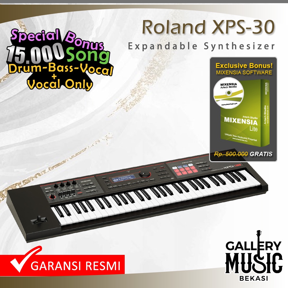 Jual Roland XPS-30 / XPS30 Expandable Synthesizer Keyboard | Shopee ...