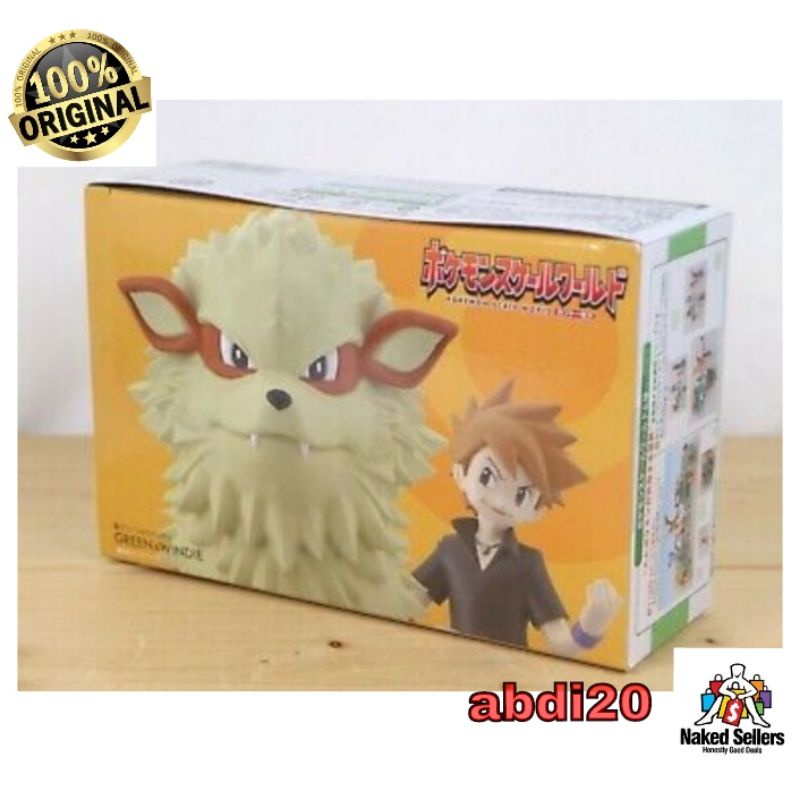 Jual Pokemon Scale World Kanto Green & Arcanine bandai | Shopee Indonesia