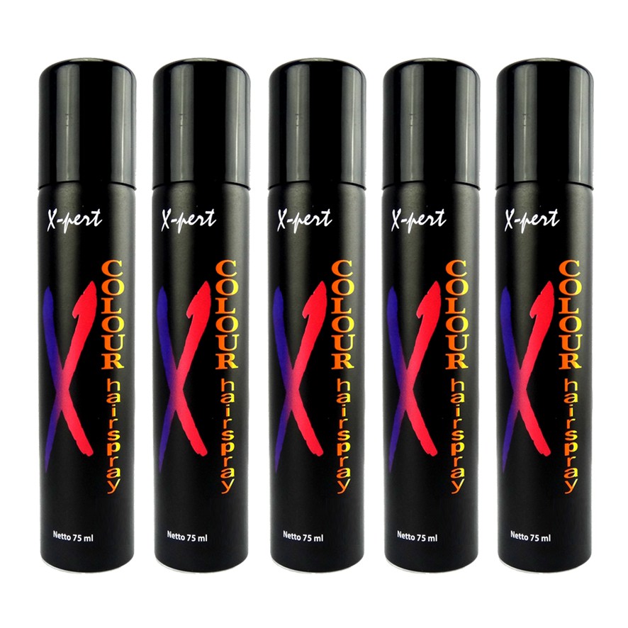Jual X-Pert / Xpert Colour Hair Spray Non Permanent - 75ml | Shopee ...