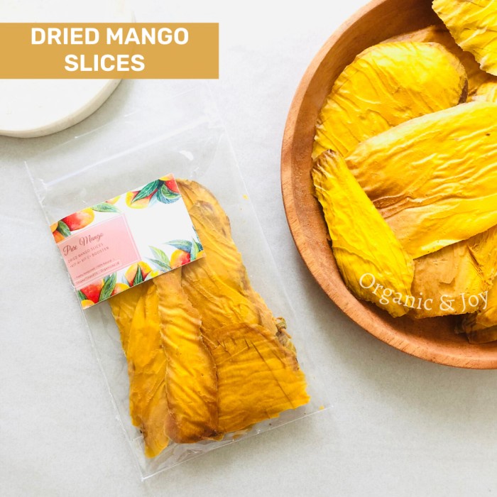 Jual Produk Terbaik - Mangga Iris Kering/ Dried Mango Slices ...