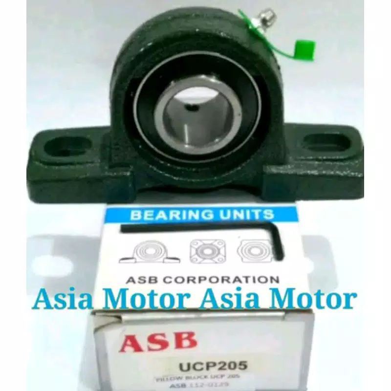 Jual Pillow Block Bearing UCP 205 Shaft As 25 mm ASB Pilow Blok Bering UCP205 As 25mm ASB ...