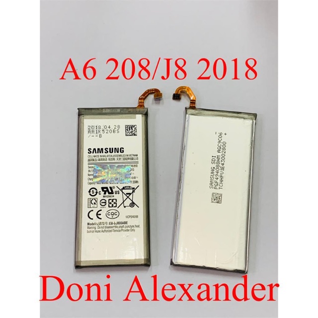 Jual BATERAI BATTERY BATRE SAMSUNG GALAXY A6 2018 - J6 2018 J600 - J8 ...