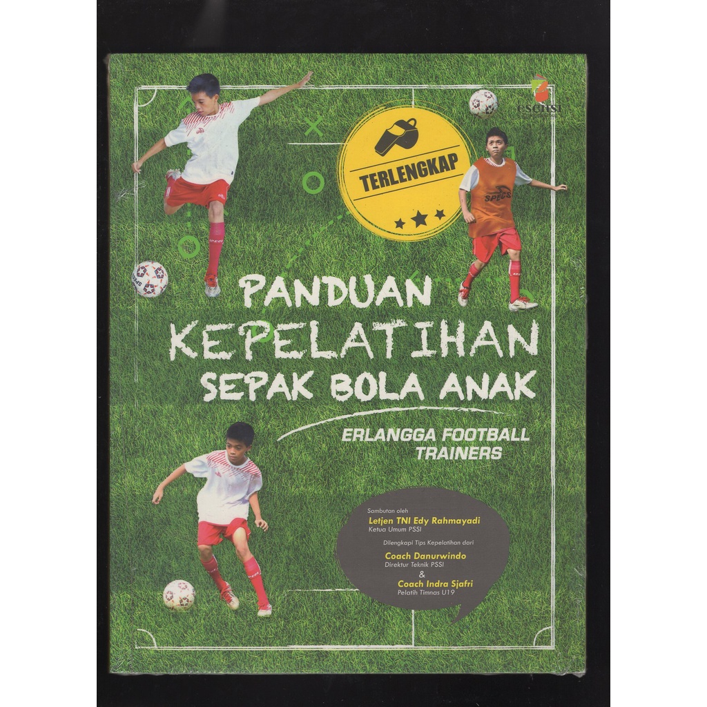 Jual BUKU PANDUAN KEPELATIHAN SEPAK BOLA ANAK ERLANGGA FOOTBALL TRAINERS | Shopee Indonesia