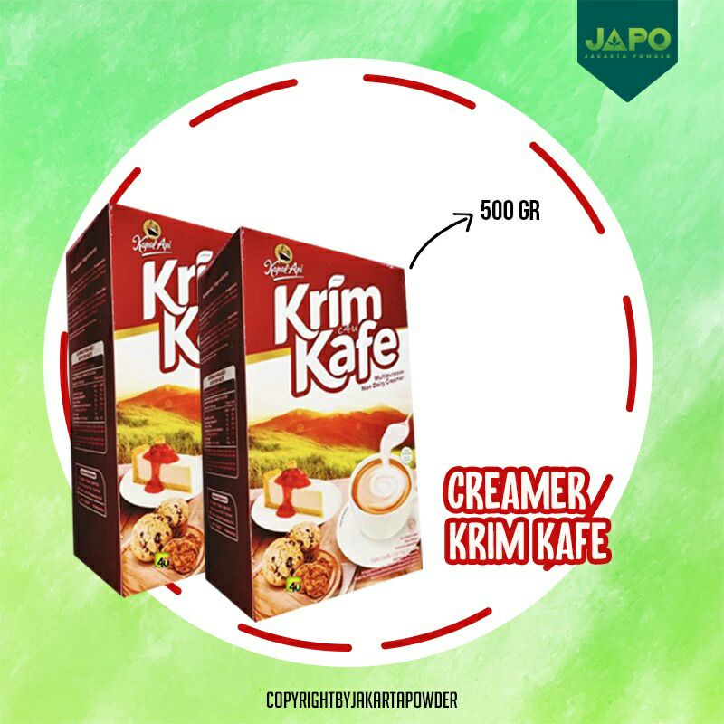 Jual KAPAL API KRIM KAFE Multipurpose Non Dairy Creamer - 500gr ...