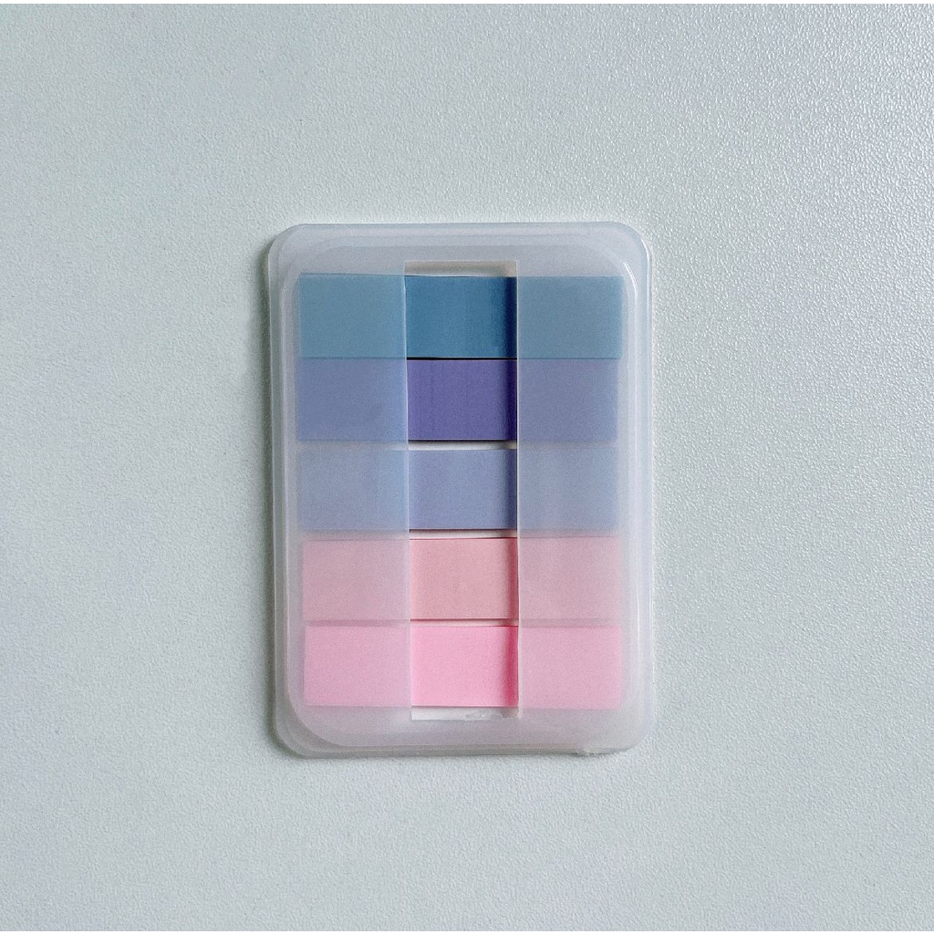 Jual [HARU] 100lembar Morandi Colour Index Marks Set Pembatas Penanda ...