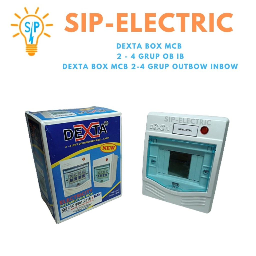 Jual Dexta Box Mcb 2 - 4 Grup Ob Ib / Dexta Box Mcb 2-4 Grup Outbow ...