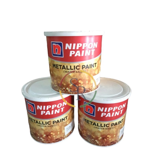 Jual Nippon Paint Metalic Paint Warna Emas Water Based Real Gold 3100 ...