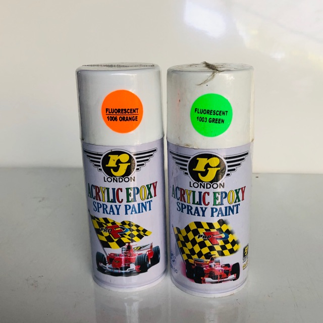 Jual CAT SEMPROT RJ LONDON WARNA FLUORESCENT 150 CC | Shopee Indonesia