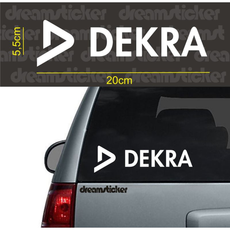 Jual Sticker Stiker Dekra | Shopee Indonesia