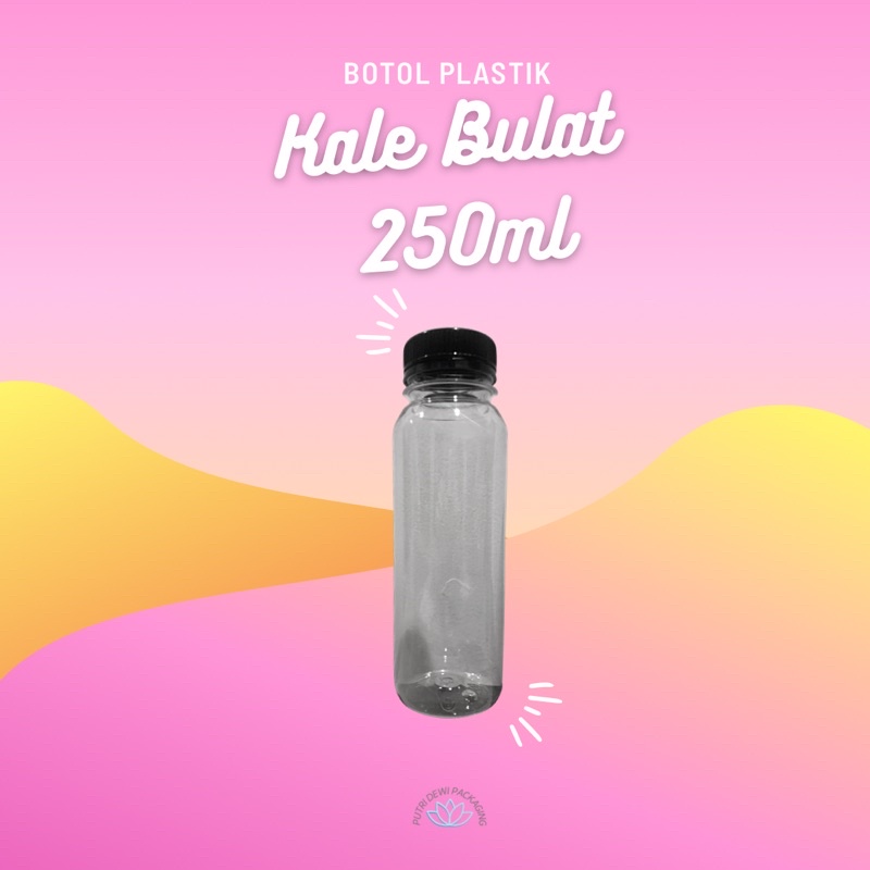 Jual 250ml Botol Kale Bulat / Botol kopi / Botol Susu / Botol minuman ...
