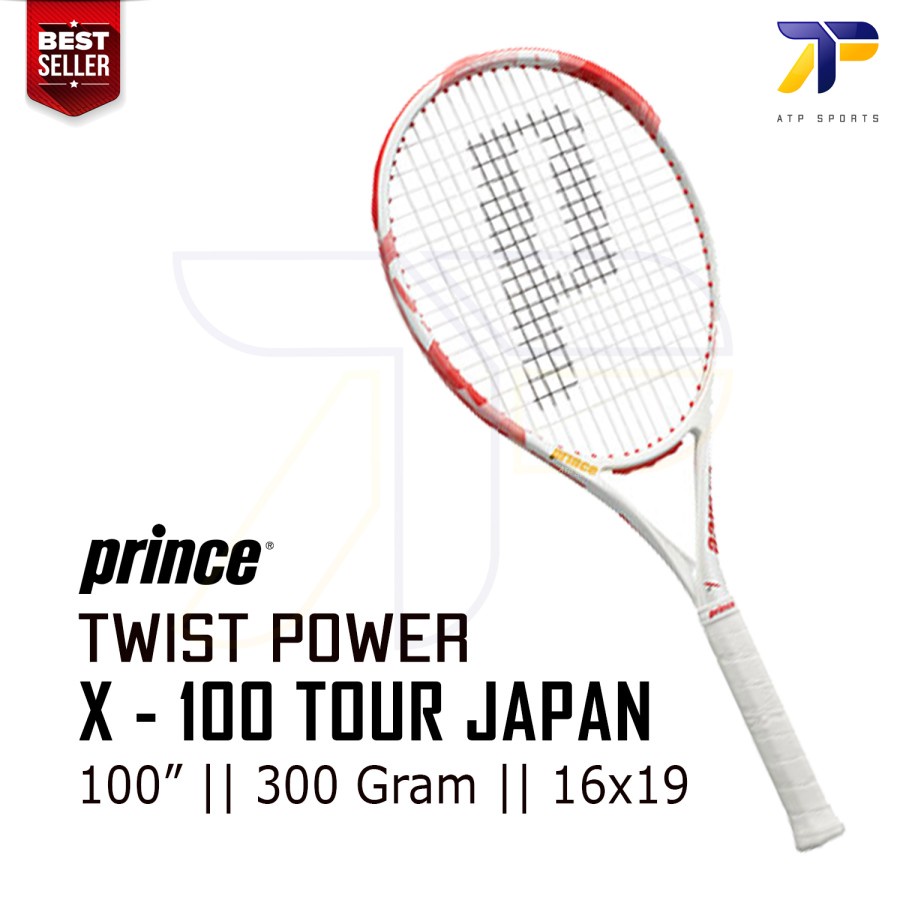 Jual Raket Tenis Tennis Racket Prince Twist Power X100 X 100 Tour Japan ...