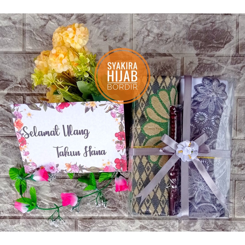 Jual SET ALAT SHOLAT MUKENA SAJADAH TASBIH | Shopee Indonesia