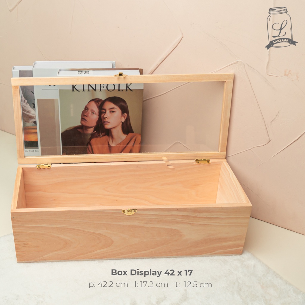 Jual Box Display Kaca 42 x 17 | Shopee Indonesia