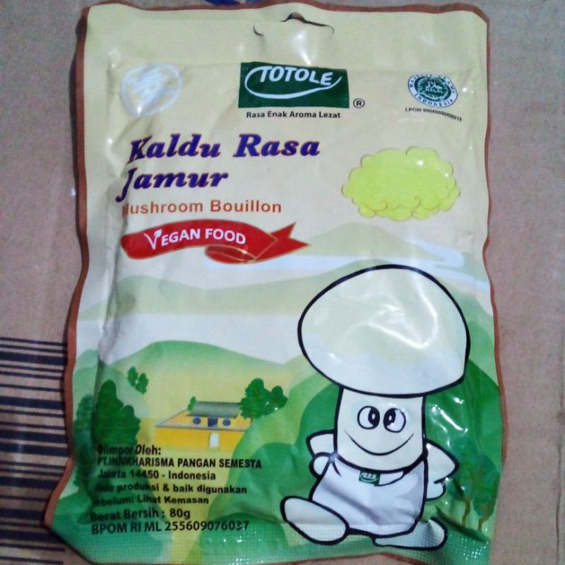 Jual Totole kaldu jamur/penyedap rasa non msg (40,80gram) | Shopee ...
