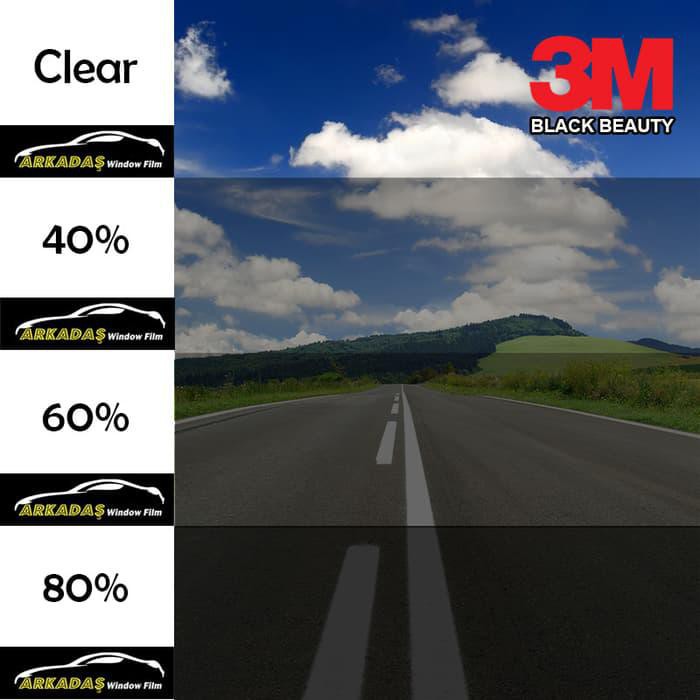 Jual Kaca Film / Kacafilm Mobil 3M Blackbeauty / Small Car / Kaca Depan ...