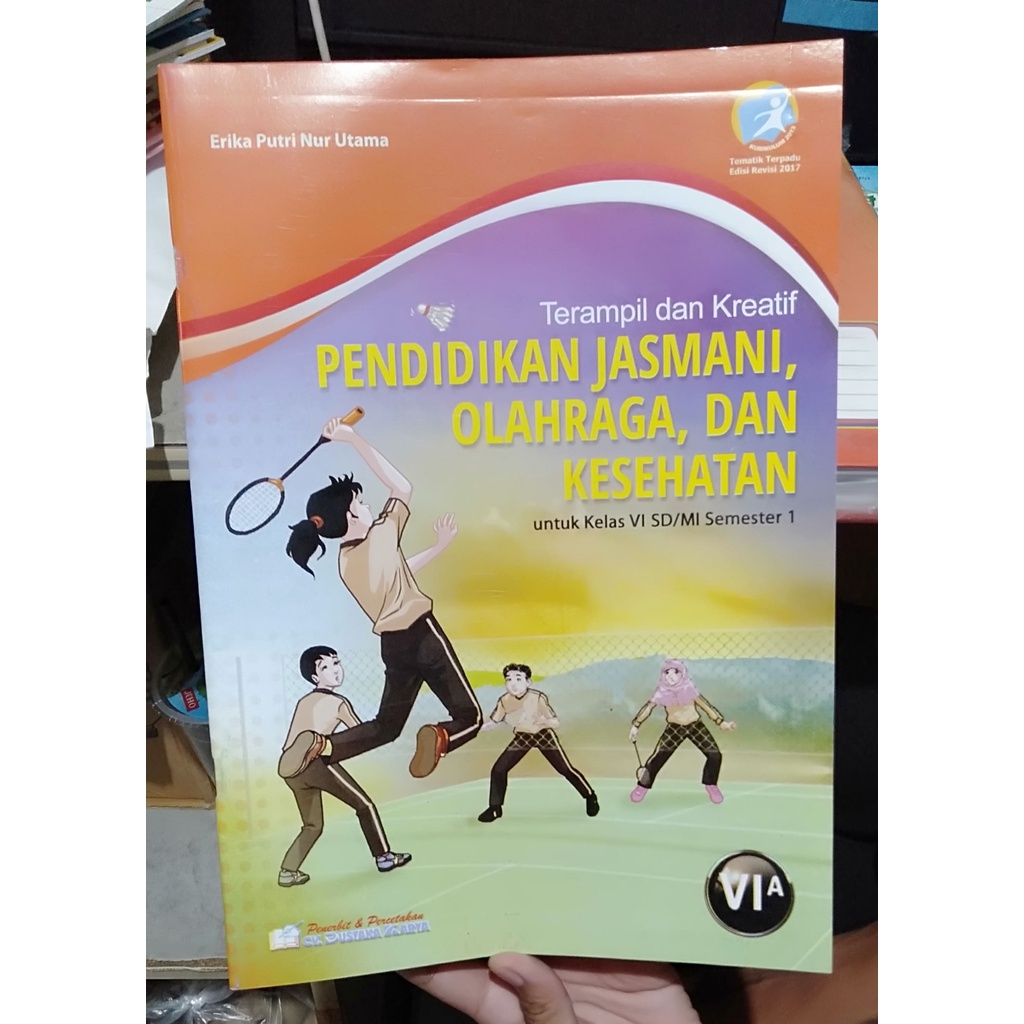 Jual Buku Pendidikan Jasmani. Olahraga dan Kesehatan untuk Kelas VI SD/MI | Shopee Indonesia