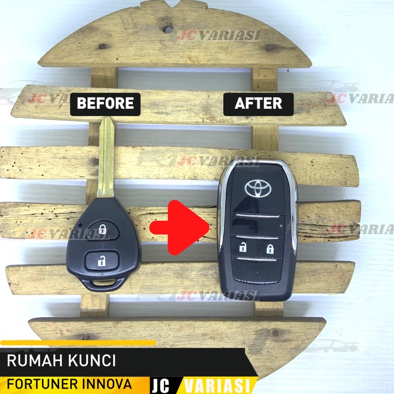 Jual RUMAH CASING KUNCI MODIF FORTUNER YARIS INNOVA VIOS HILUX | Shopee ...