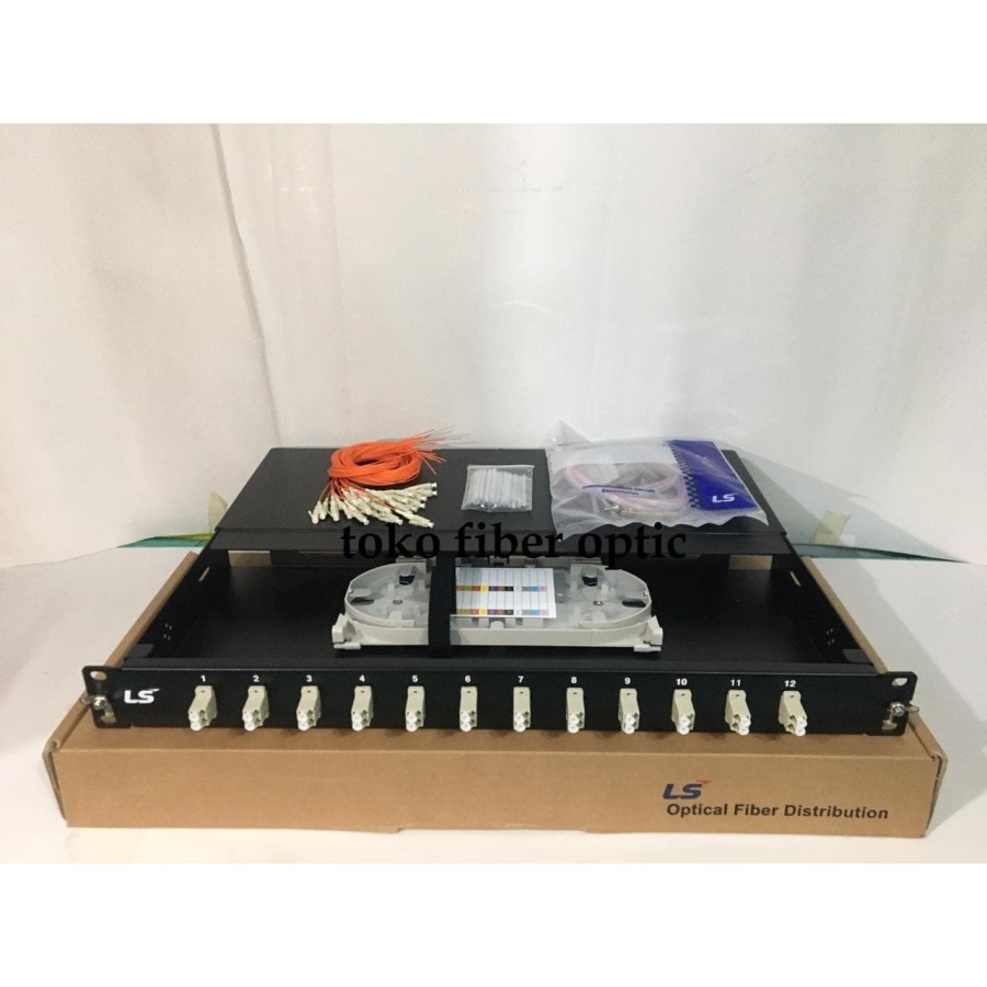 Jual LS OTB 24port LC multimode duplex lengkap Pigtail /LS FDF LC 24port | Shopee Indonesia
